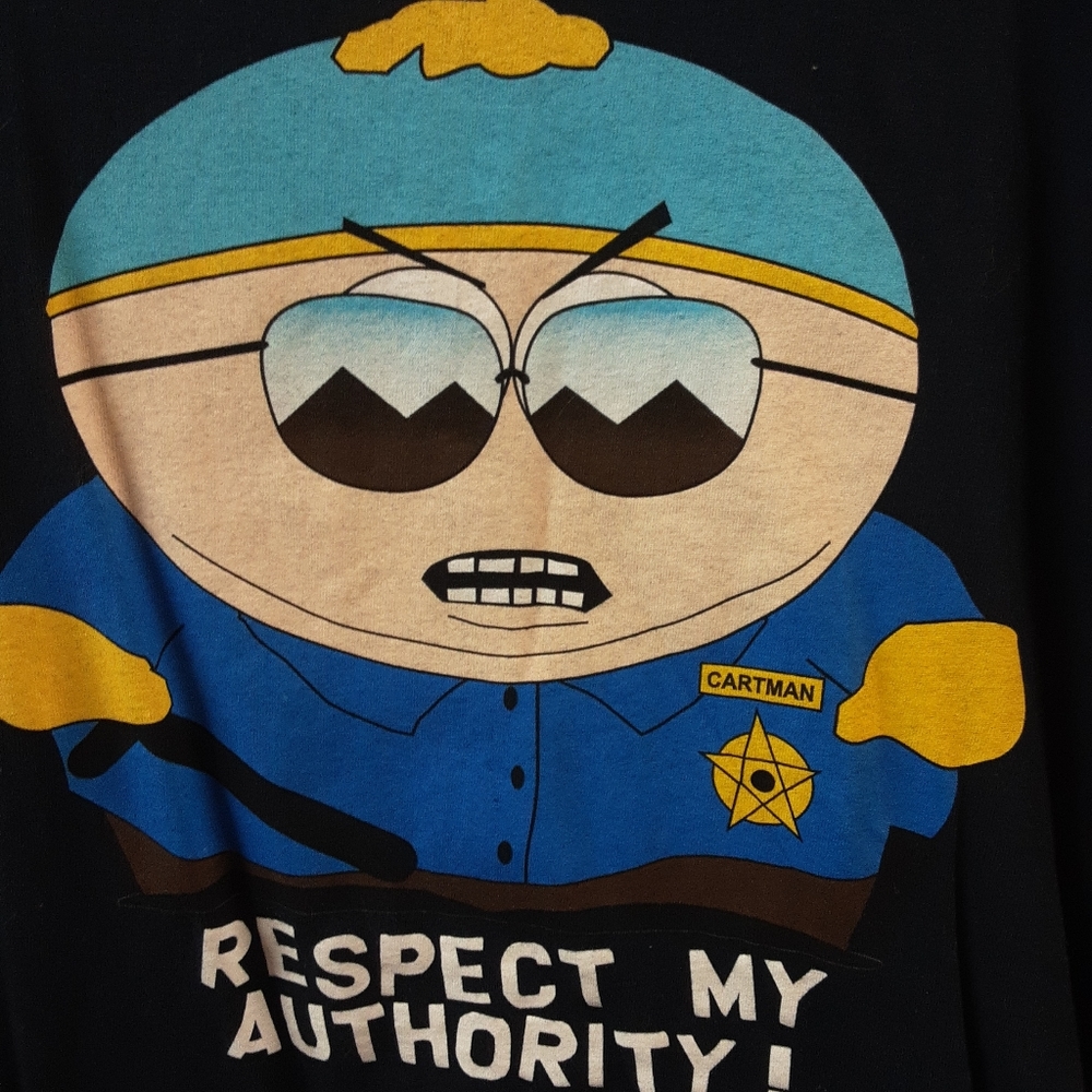 Vintage 90s South Park Cartman As The Police Officer - Gem